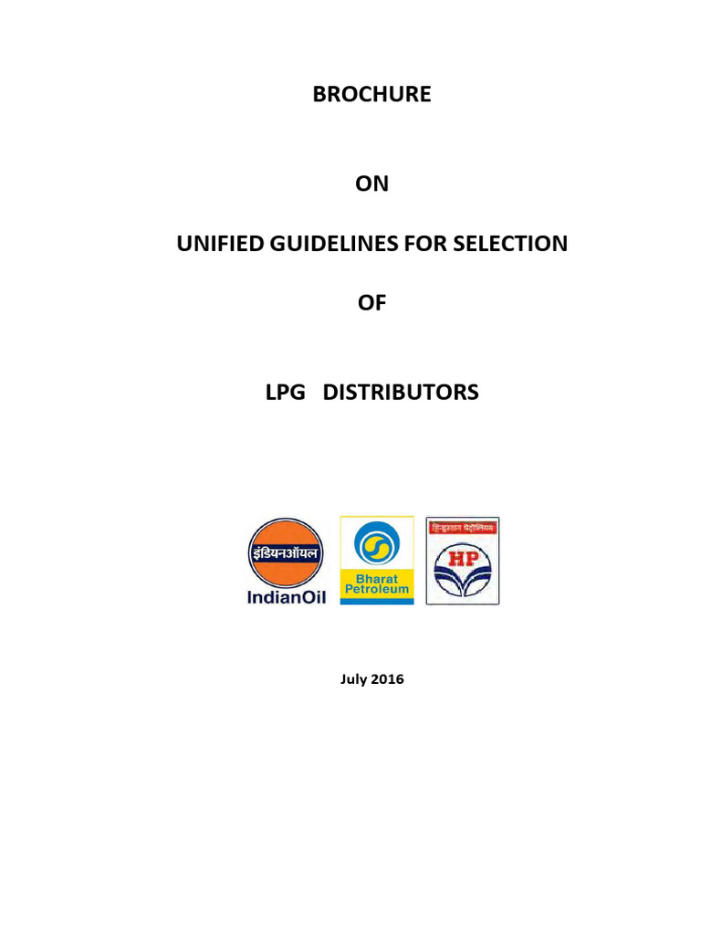 LPG Distributor Selection Guidelines 2025 | PDF