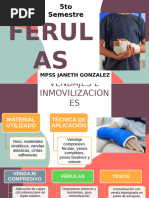 Tipos de férulas y sus indicaciones | PDF | Codo | Tobillo