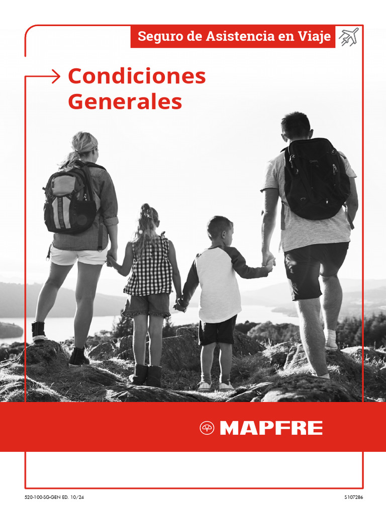 Condiciones Generales Seguro Viaje MAPFRE | PDF | Póliza de seguros ...