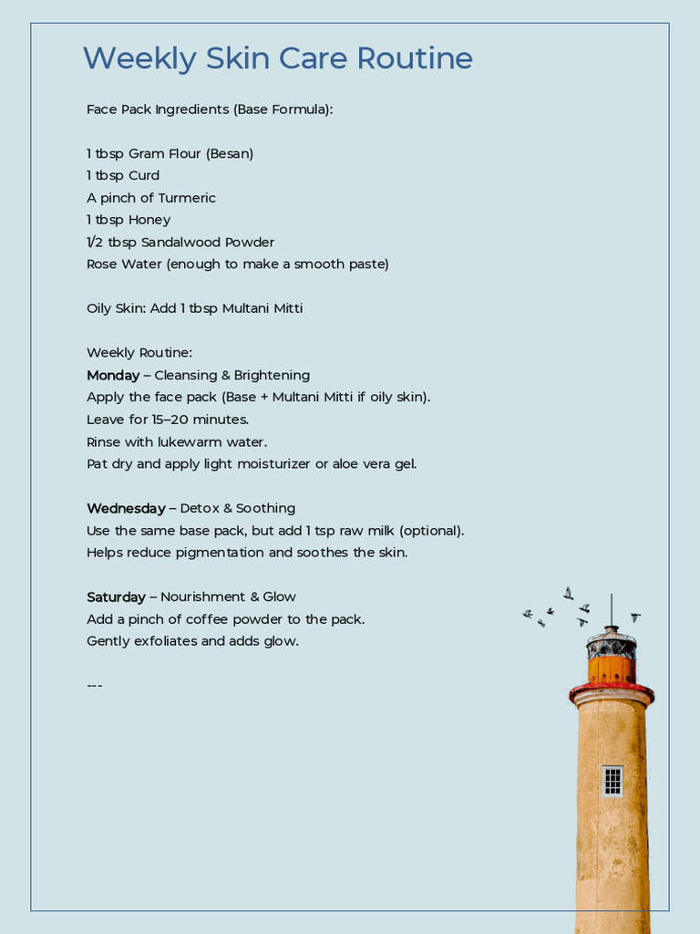 Daily Skin Tips-WPS Office | PDF