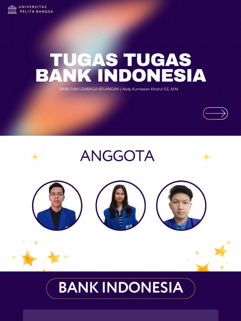 Tugas Bank Indonesia | PDF