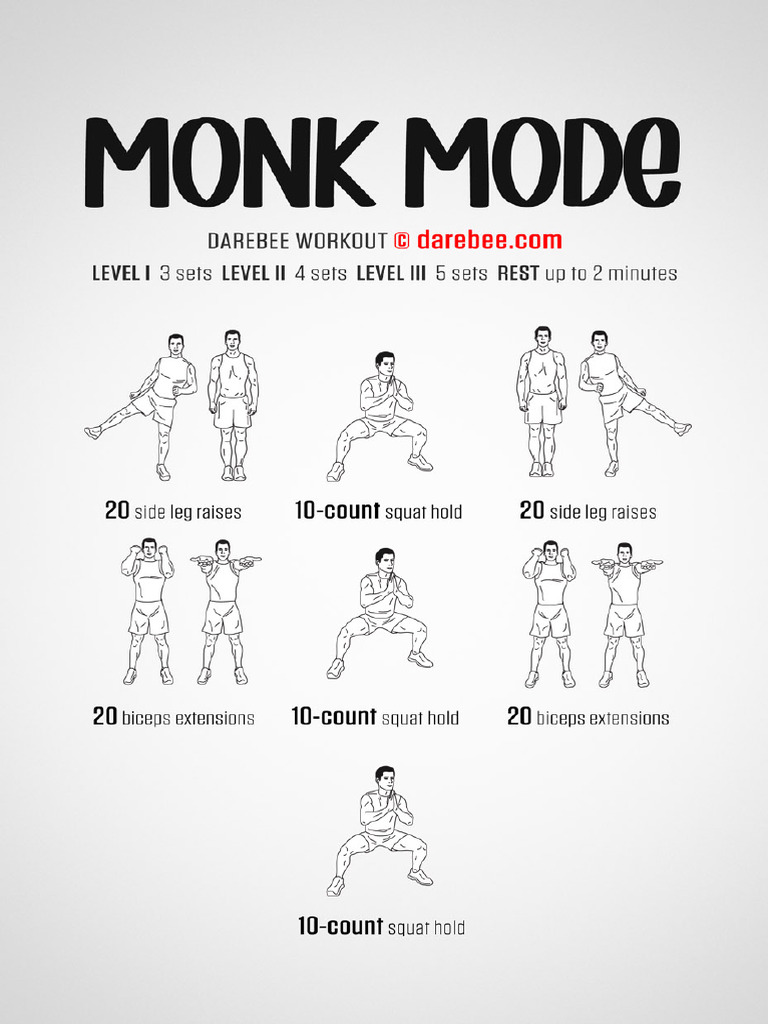 Monk Mode Workout | PDF