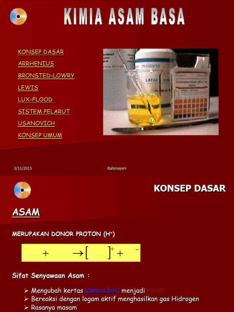 Konsep Asam Basa, HSAB | PDF