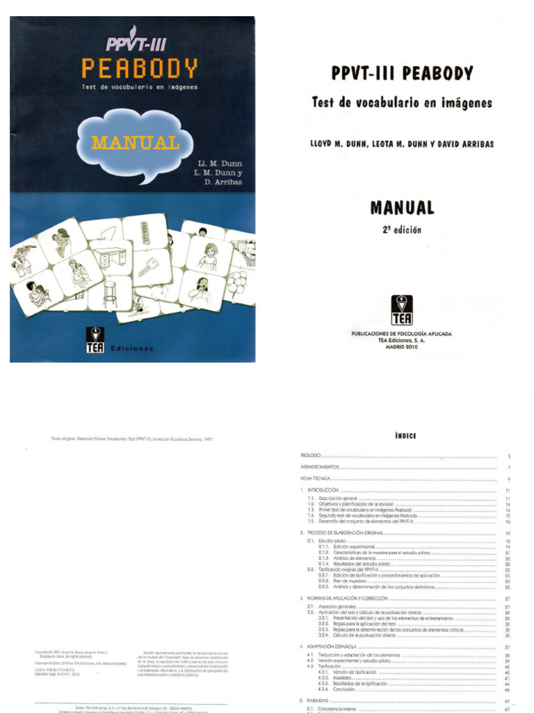 Peabody Manual | PDF