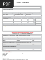 Staff Purchase FORM | PDF