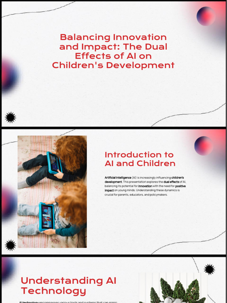 Slidesgo Balancing Innovation and Impact The Dual Effects of Ai On ...