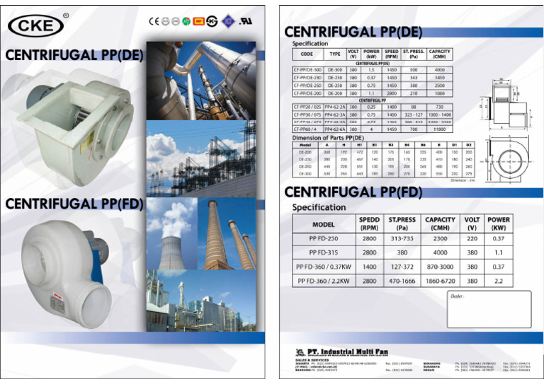 Cke Centrifugal Direct | PDF