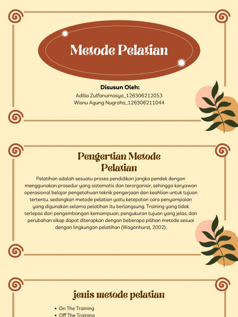 Kel 11 Desain Pelatihan | PDF