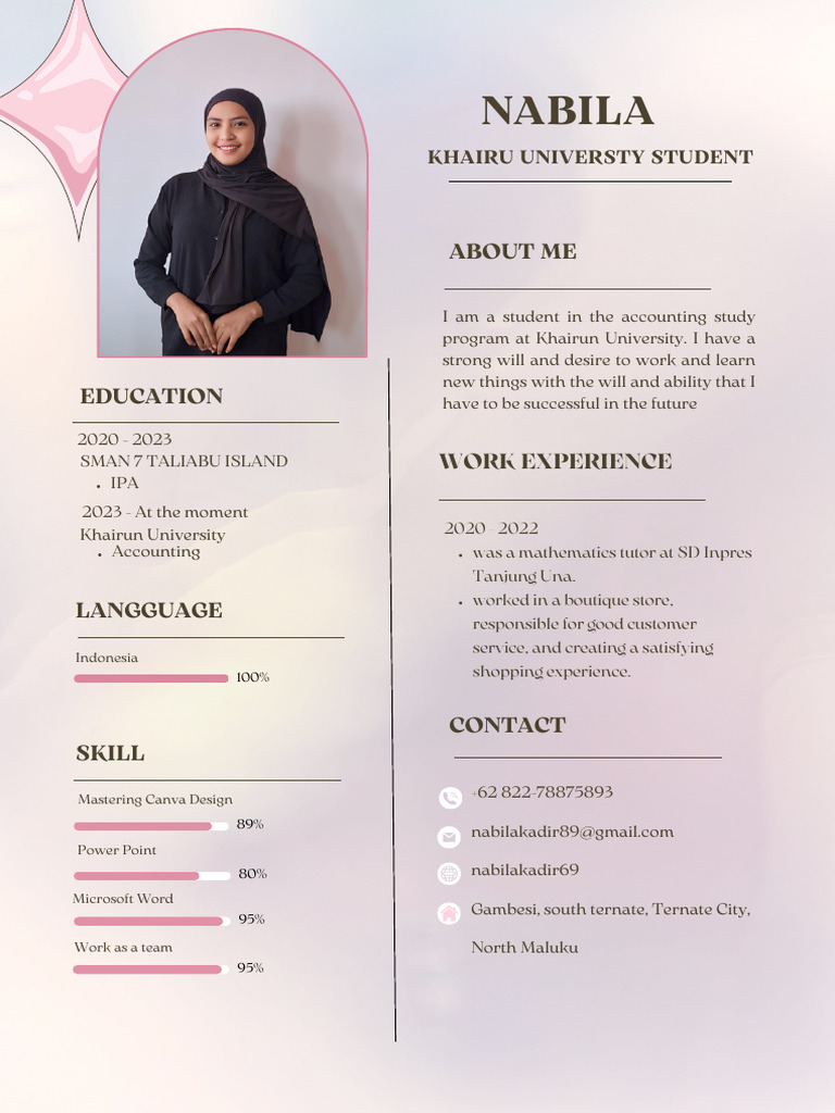 cv nabila | PDF