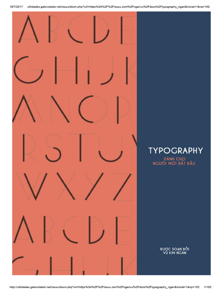Typograpgy Dành Cho Người Mới Bắt Đầu | PDF