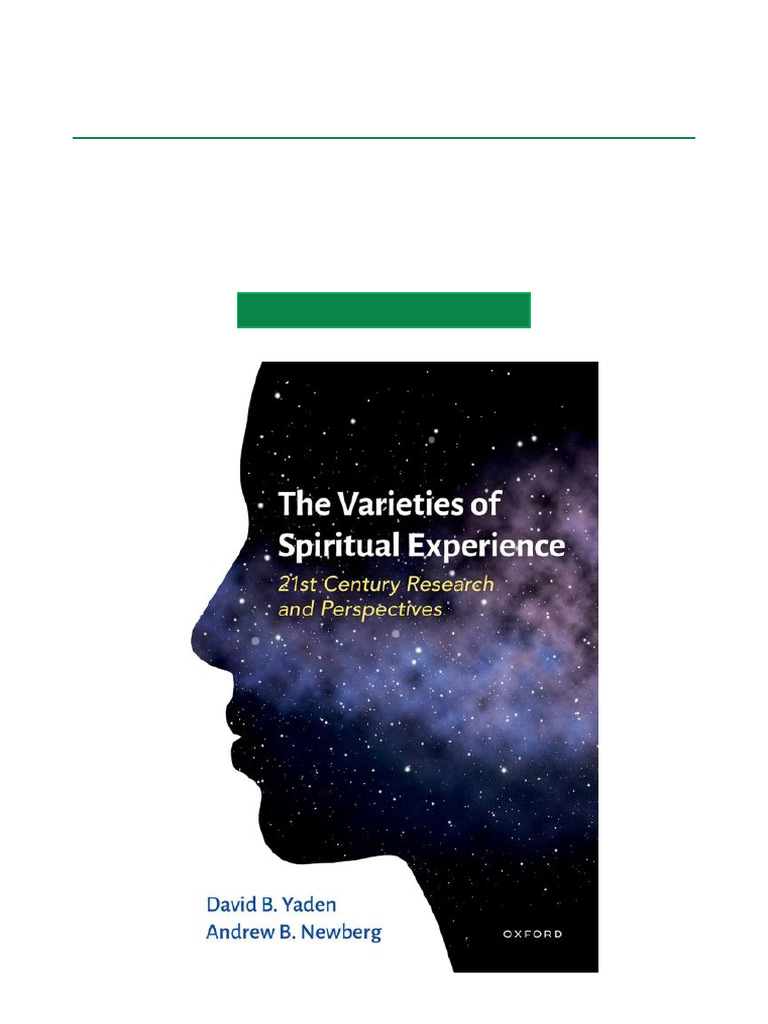 21st Century Spiritual Experience Insights | PDF | Religious Experience ...
