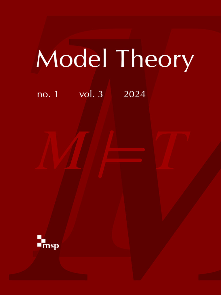 Model Theory | PDF | Model Theory | Measure (Mathematics)