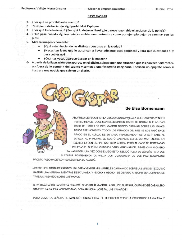 Caso Gaspar | PDF