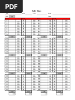 #1 Pipe Tally | PDF | Technology & Engineering