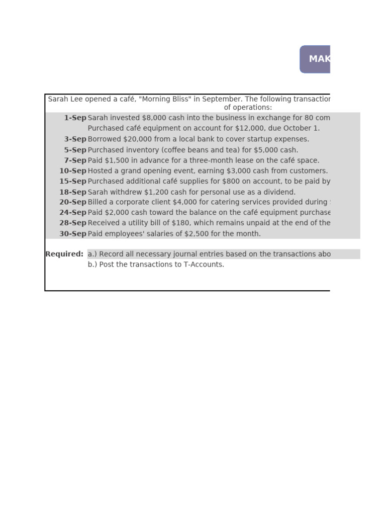 Lesson 1 - Journal Entries Homework - Done | PDF | Dividend | Banks