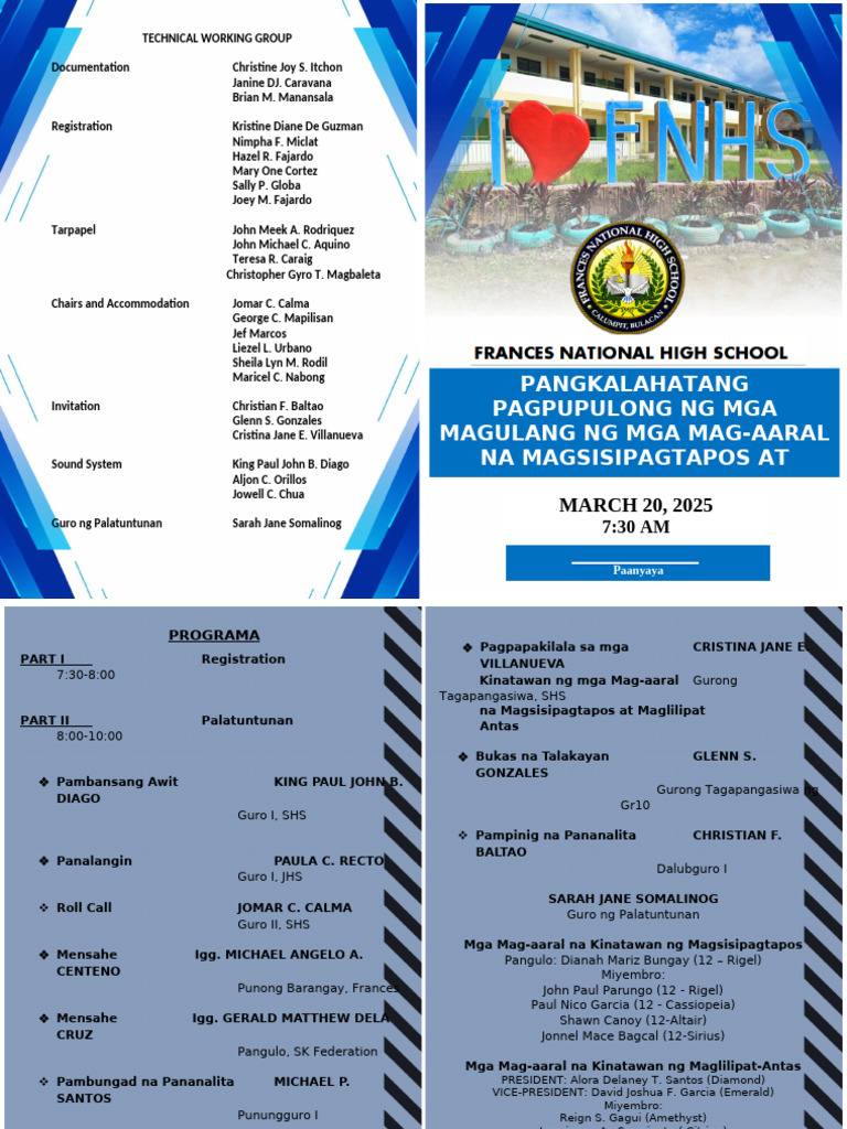PTA GENERAL ASSEMBLY Invitation | PDF