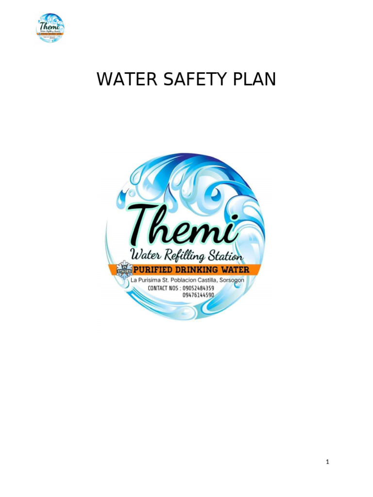 Water Safety Plan for Themi Station | PDF
