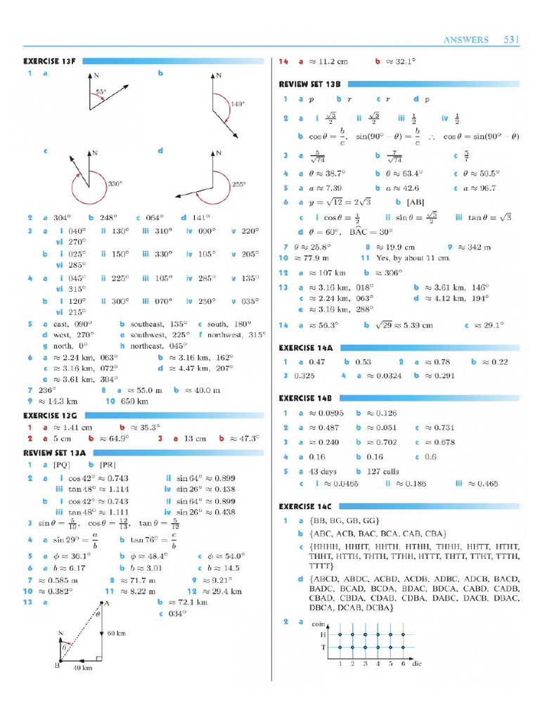 ch14 Probability Answers | PDF
