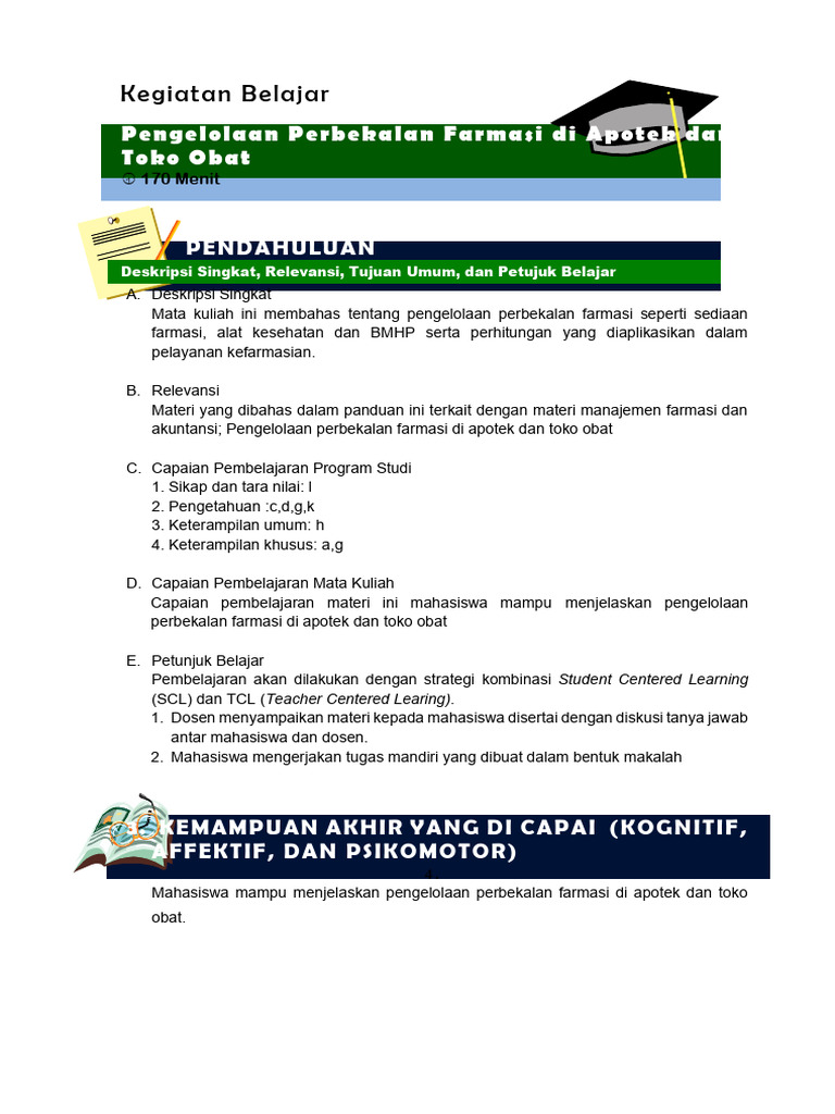 Saya Sedang Berbagi 'Panduan Praktek Pengeloaan Apotek 2025' Dengan Anda | PDF