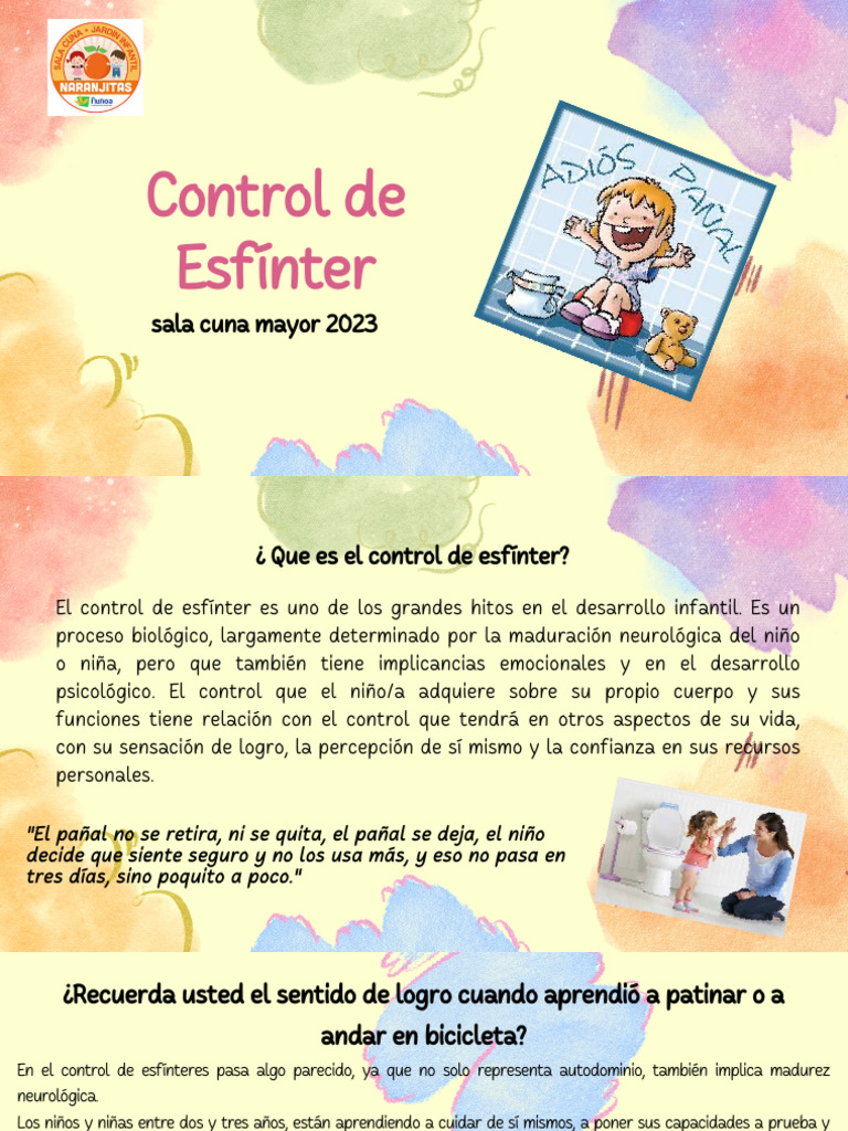 Control de Esfinter | PDF
