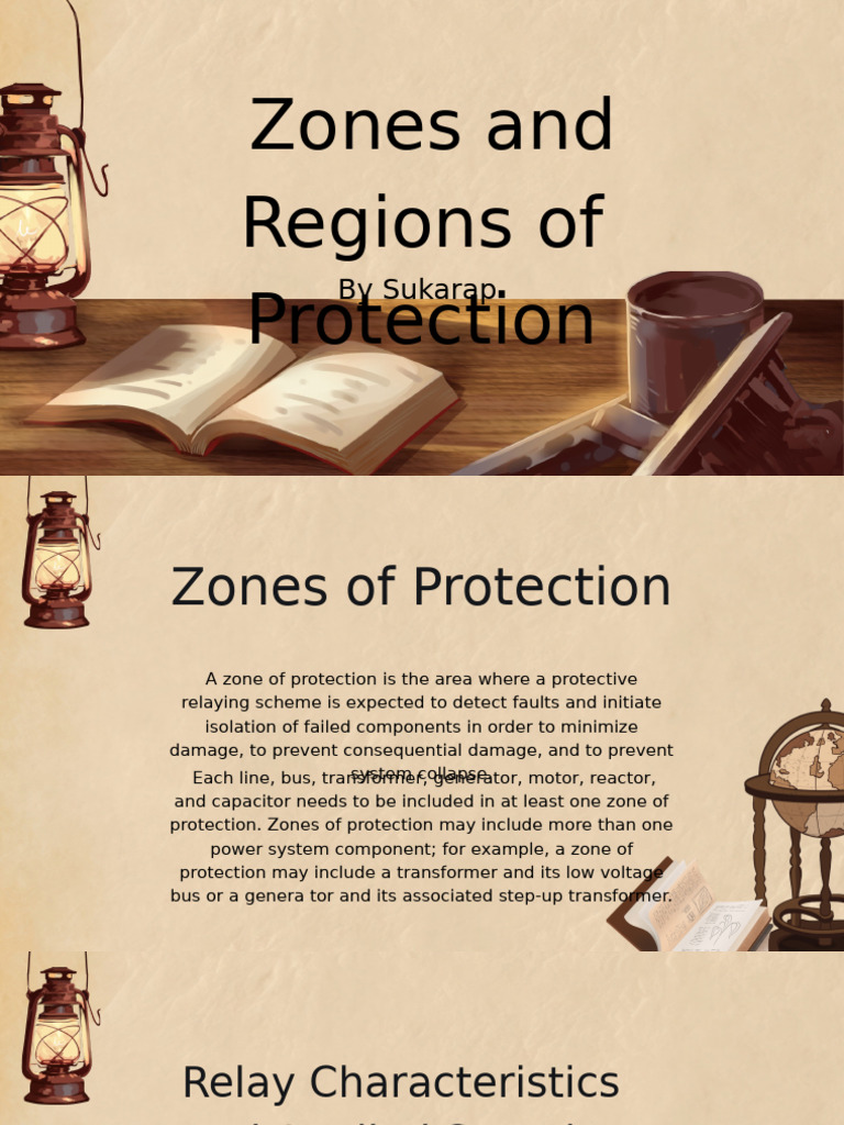 Zones of Protection in Relaying Systems | PDF | Relay | Transformer