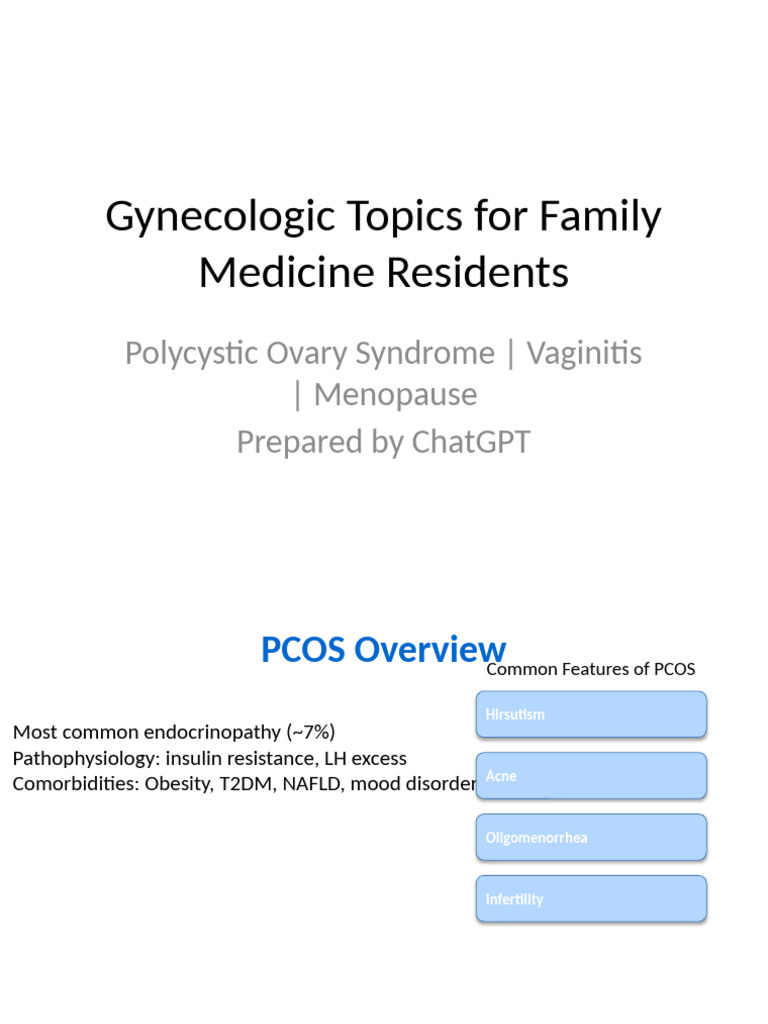 Gynecology Colorful Infographic | PDF | Polycystic Ovary Syndrome ...