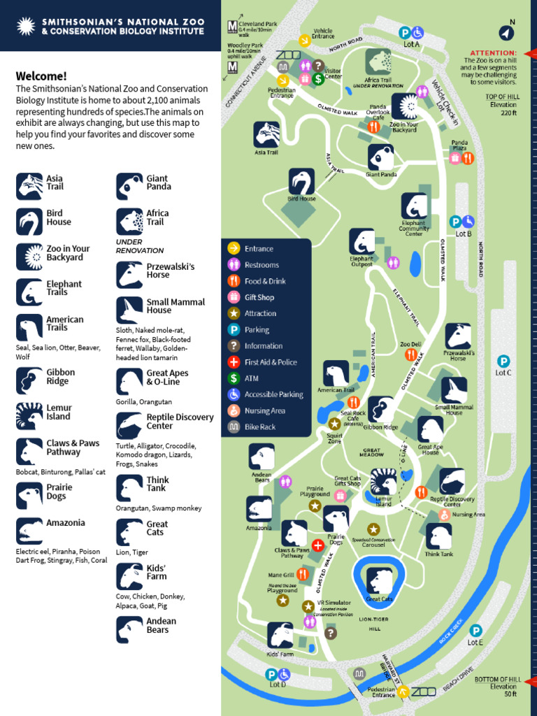 ZOO Map Jan06 508 | PDF