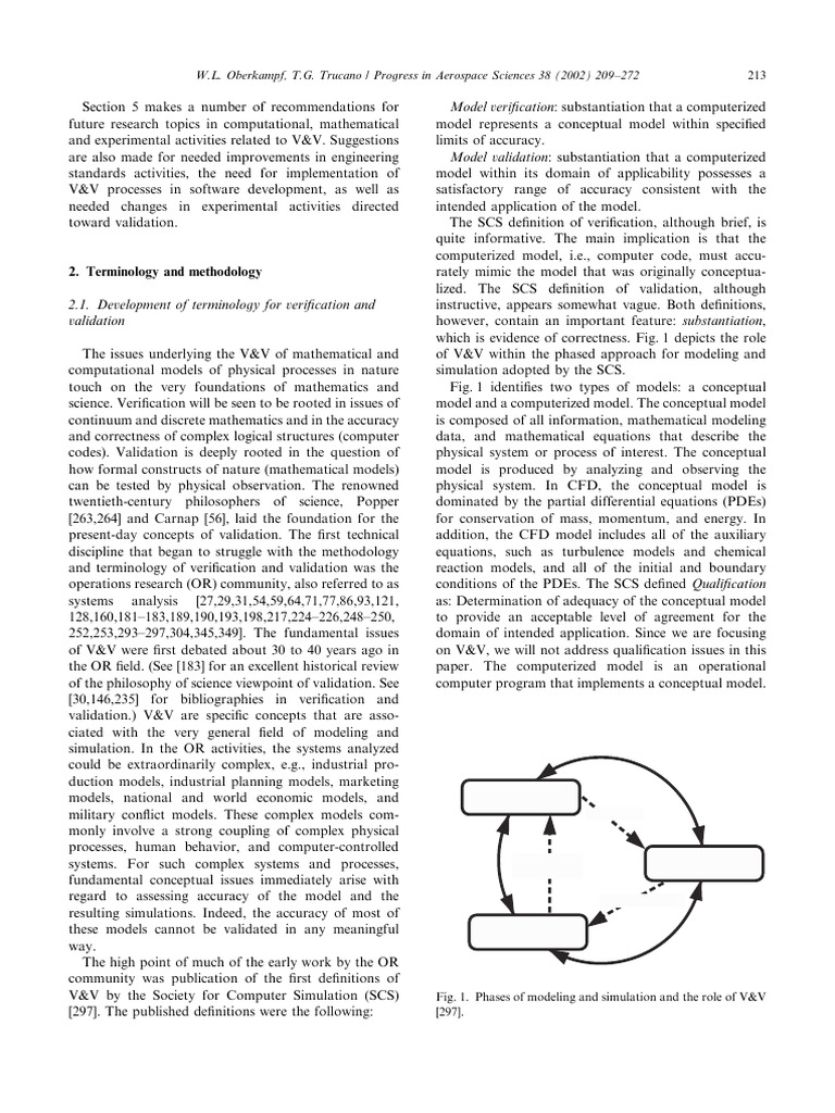 Oberkampf2002 5 | PDF | Conceptual Model | Computational Fluid Dynamics