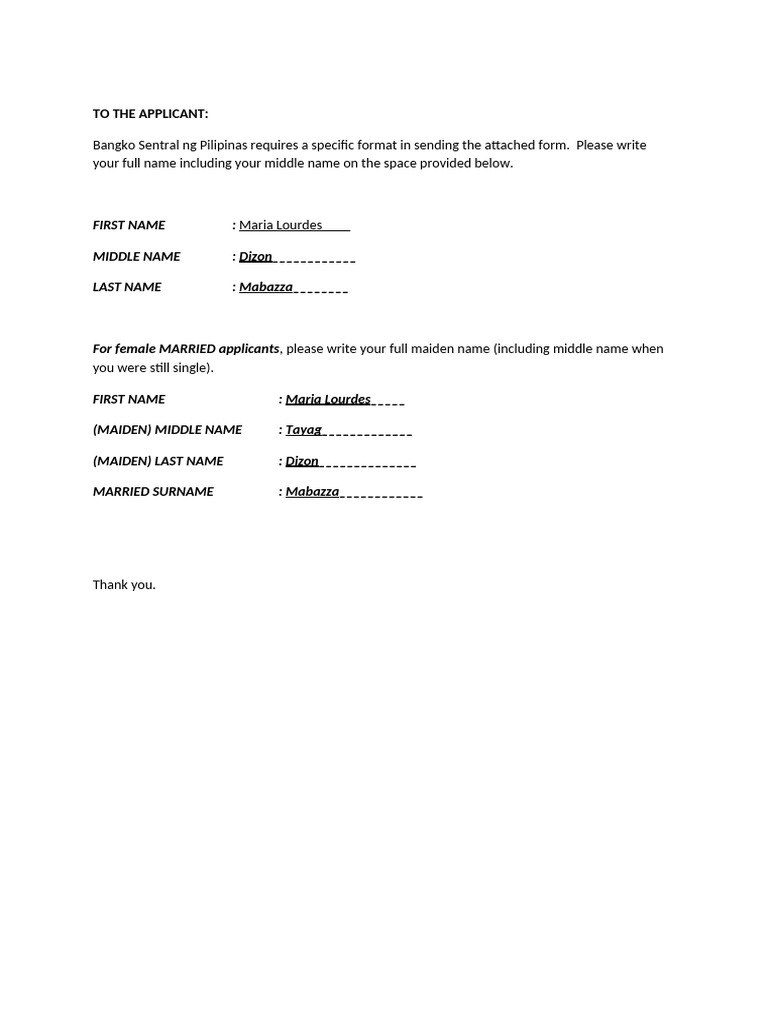 BSP Authorization Form for Applicants | PDF | Common Law | Government