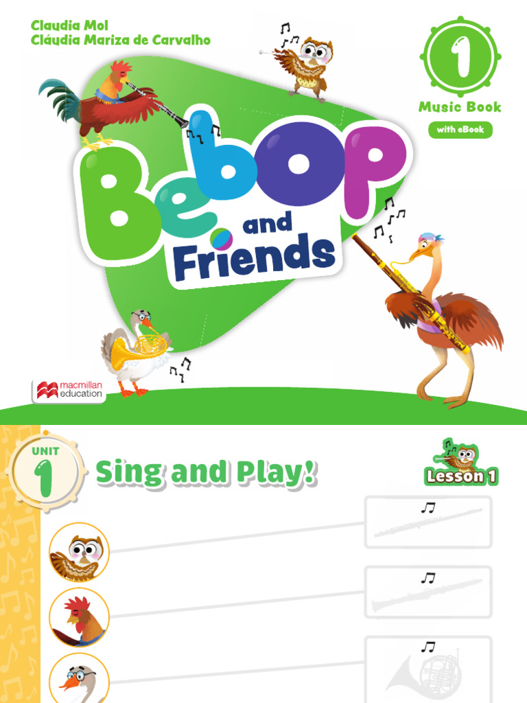 Bebop and Friends Level 1 Music Book | PDF