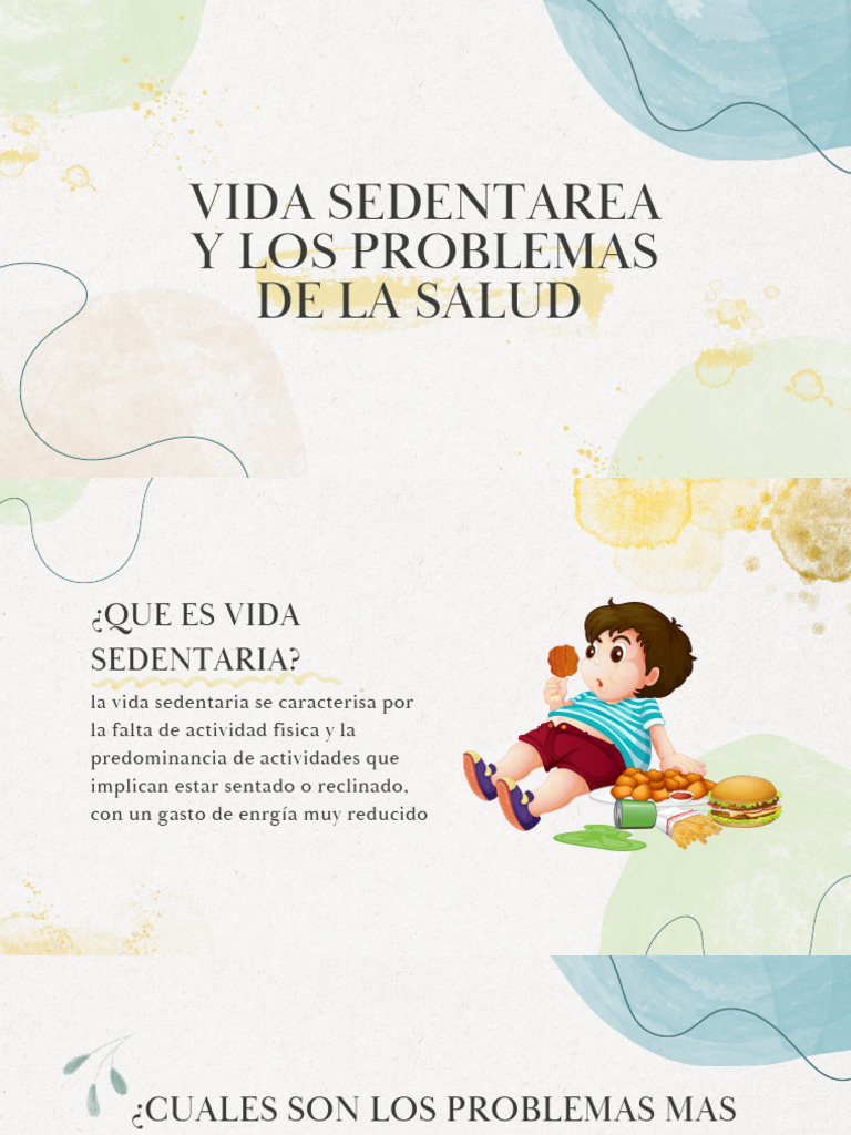 Proyecto Vida Sedentaria | PDF