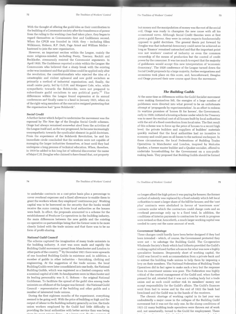 Ostergaard - Part 2 | PDF | Socialism | Syndicalism