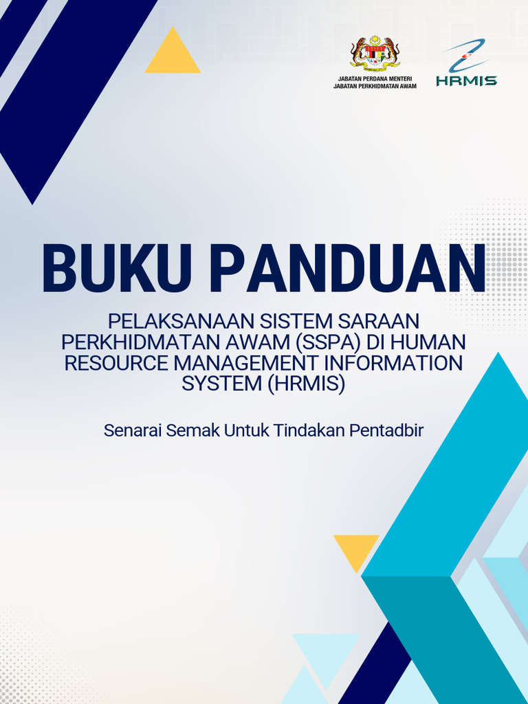 Buku Panduan Pelaksanaan SSPA Di HRMIS | PDF