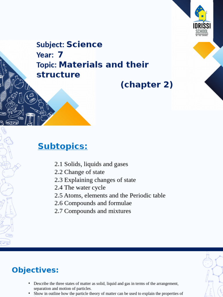 Chapter+2+ +Solids,+Liquids+and+Gases | PDF | Liquids | Gases