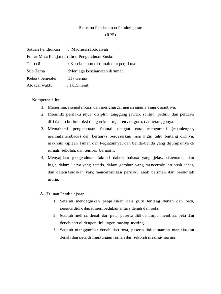 RPP IPS MIFTA revisi | PDF