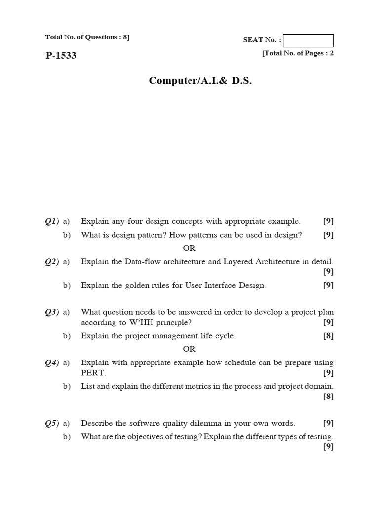 Software Engineering Merged | PDF | Version Control | Software Testing