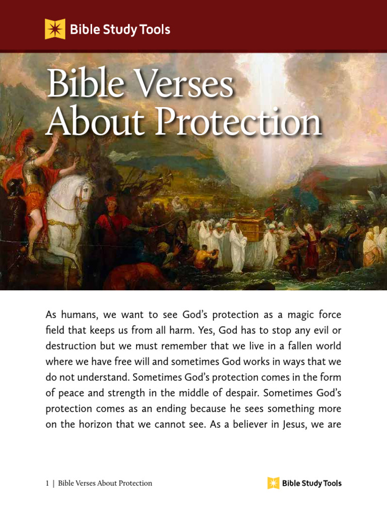Topicalverses-Protection Original | PDF | Old Testament Books ...
