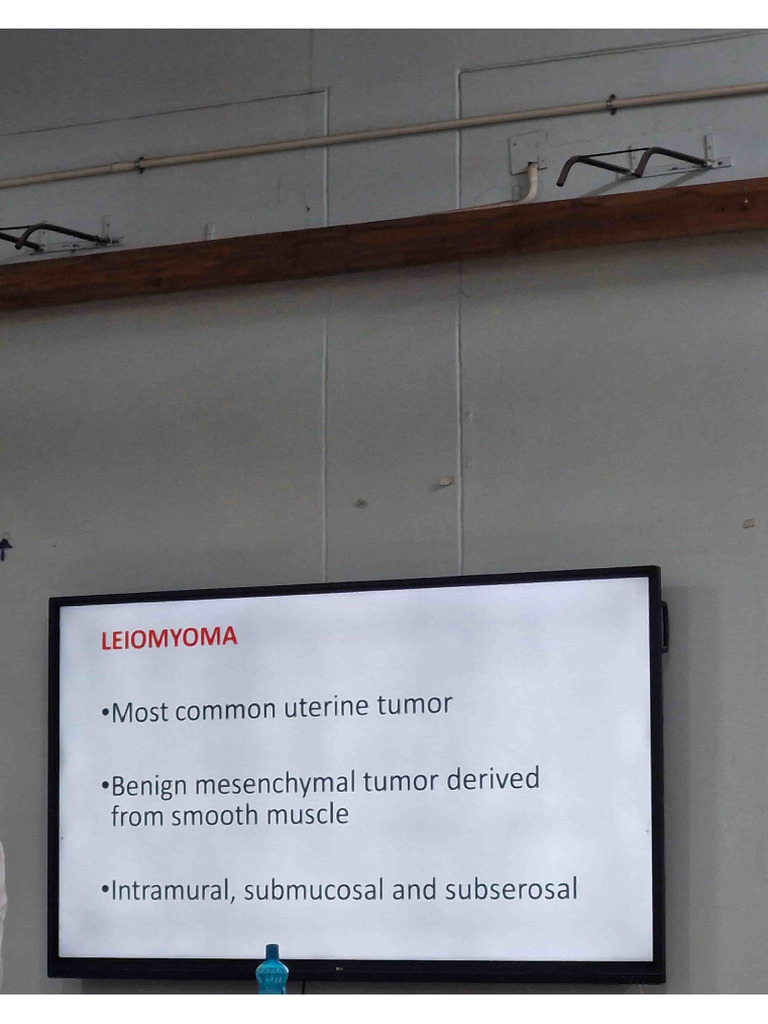 Leiomyoma Patho Practical | PDF