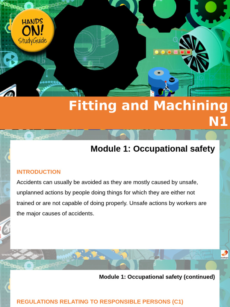 Fitting and Machining Safety Guidelines | PDF | Grinding (Abrasive ...