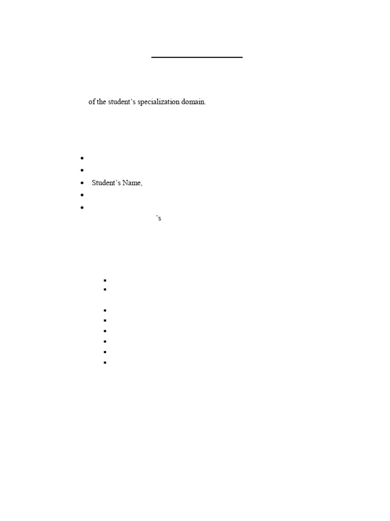 Dissertation Guidelines | PDF