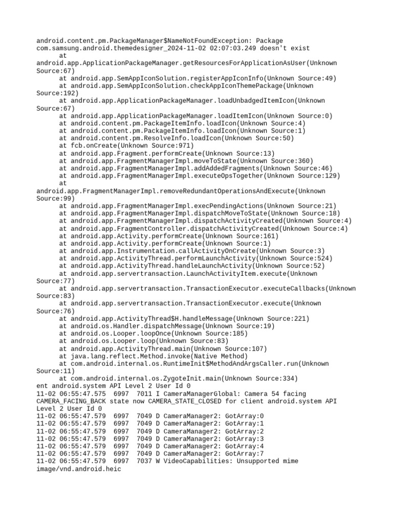Log Cat 1730541347445 | PDF | Computing | System Software