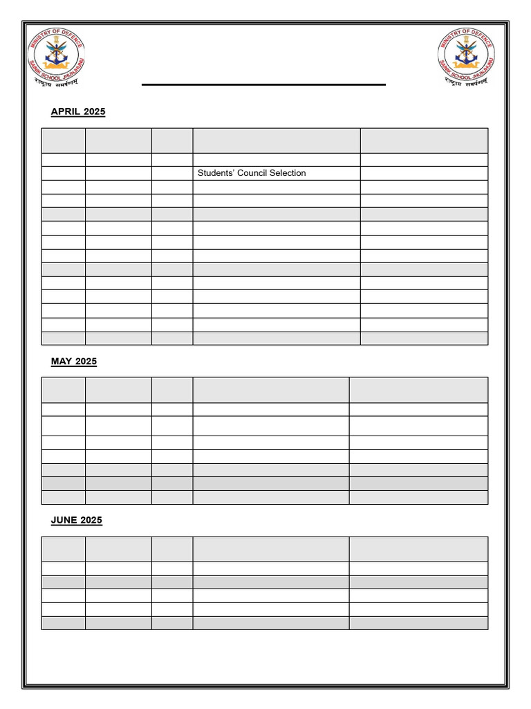 Academic Calendar 25-26 | PDF | Holidays | Observances