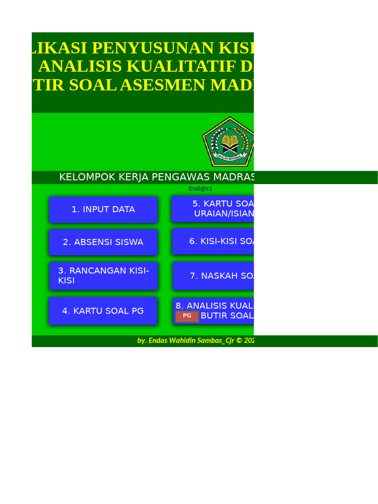 Aplikasi Kisi-Kisi Naskah Soal Dan ABS MTs Matematika | PDF