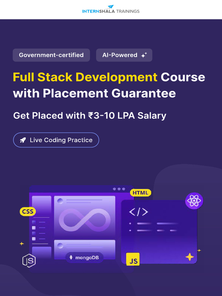 Full Stack Web Development Specialization v3 | PDF | Java Script | Computing