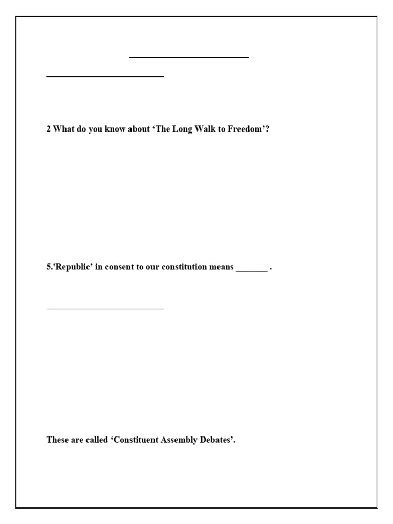 Civics Chapter 2 Grade 9 | PDF | Political Science | Legal Documents