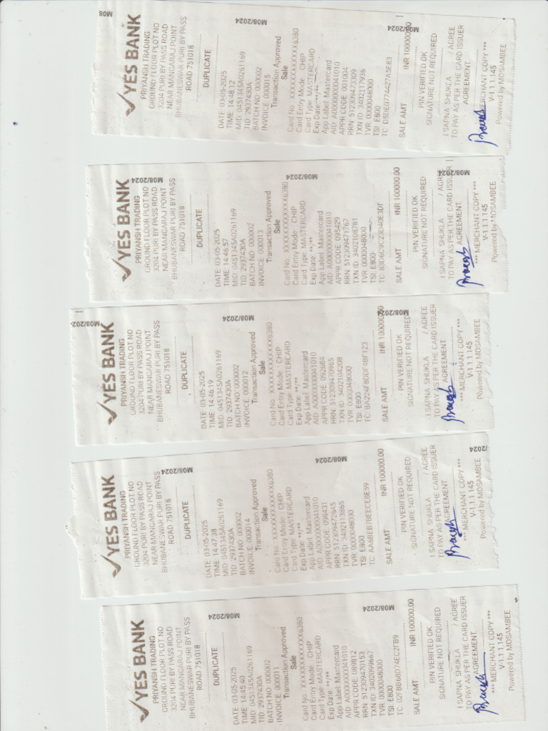 Transaction Slip | PDF