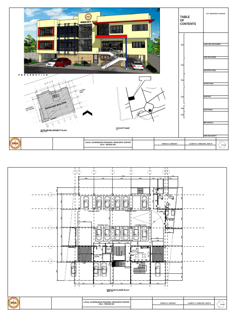 DILG Plan Proj | PDF | Civil Engineering | Building Engineering
