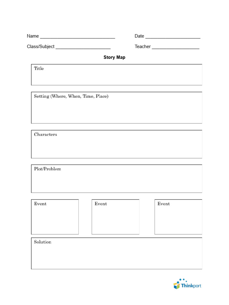 Map Graphic Organizer | PDF