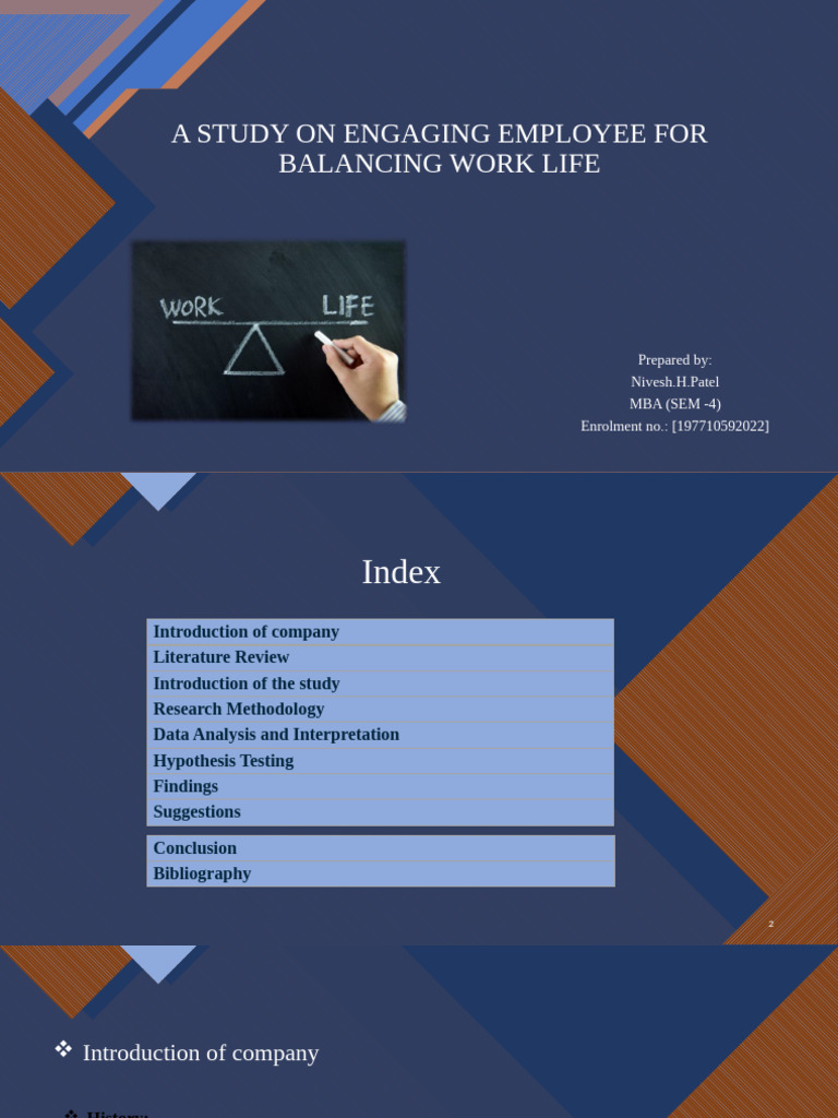 A Study On Engaging Employee For Balancing Work | PDF | Employment ...
