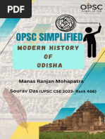 Comprehensive Odisha History Notes | PDF | Asia | South Asia